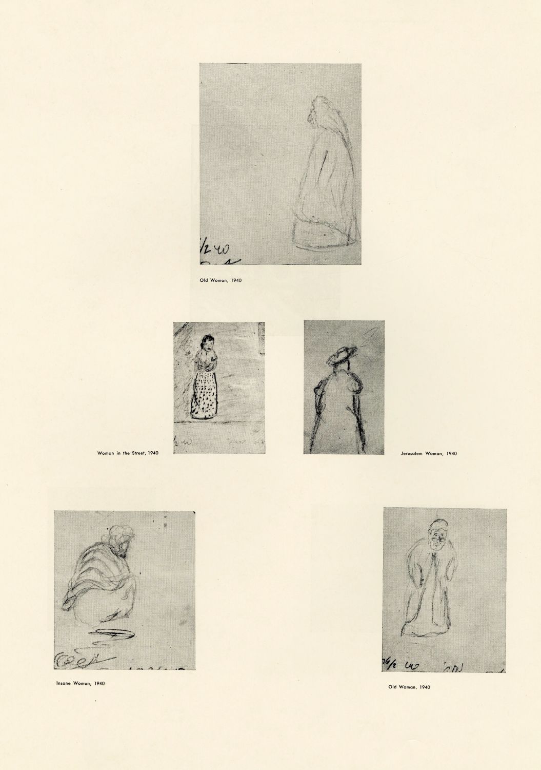 Zuzik Nahum Hazaz - A rare portfolio of the artist and Palmach fighter ...