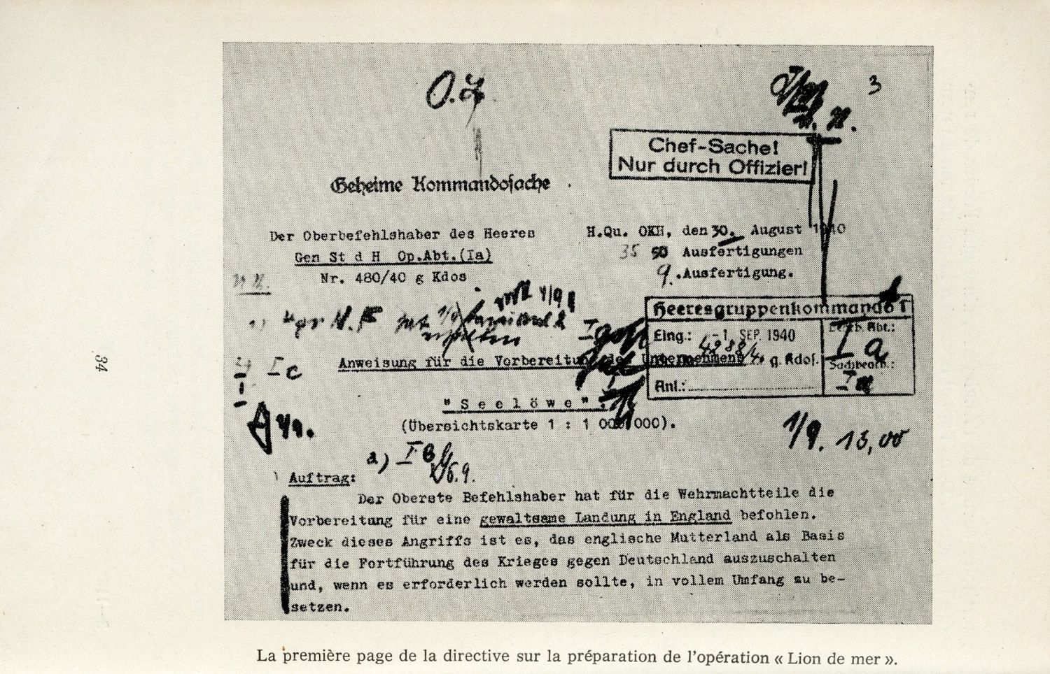 Collection of documents revealing the crimes of the Nazi criminal Adolf ...