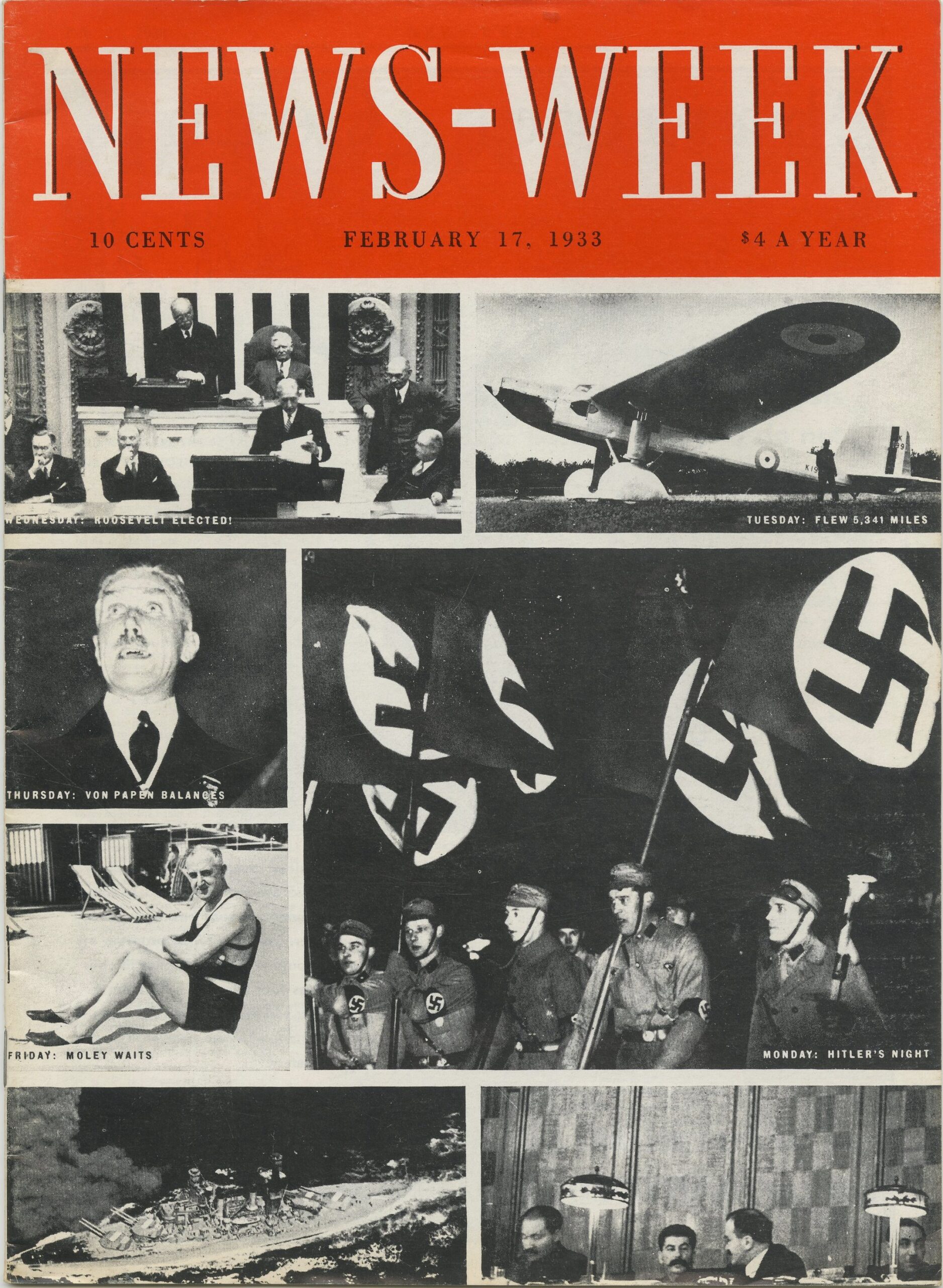The debut issue of the American News-Week, reporting on the beginning ...