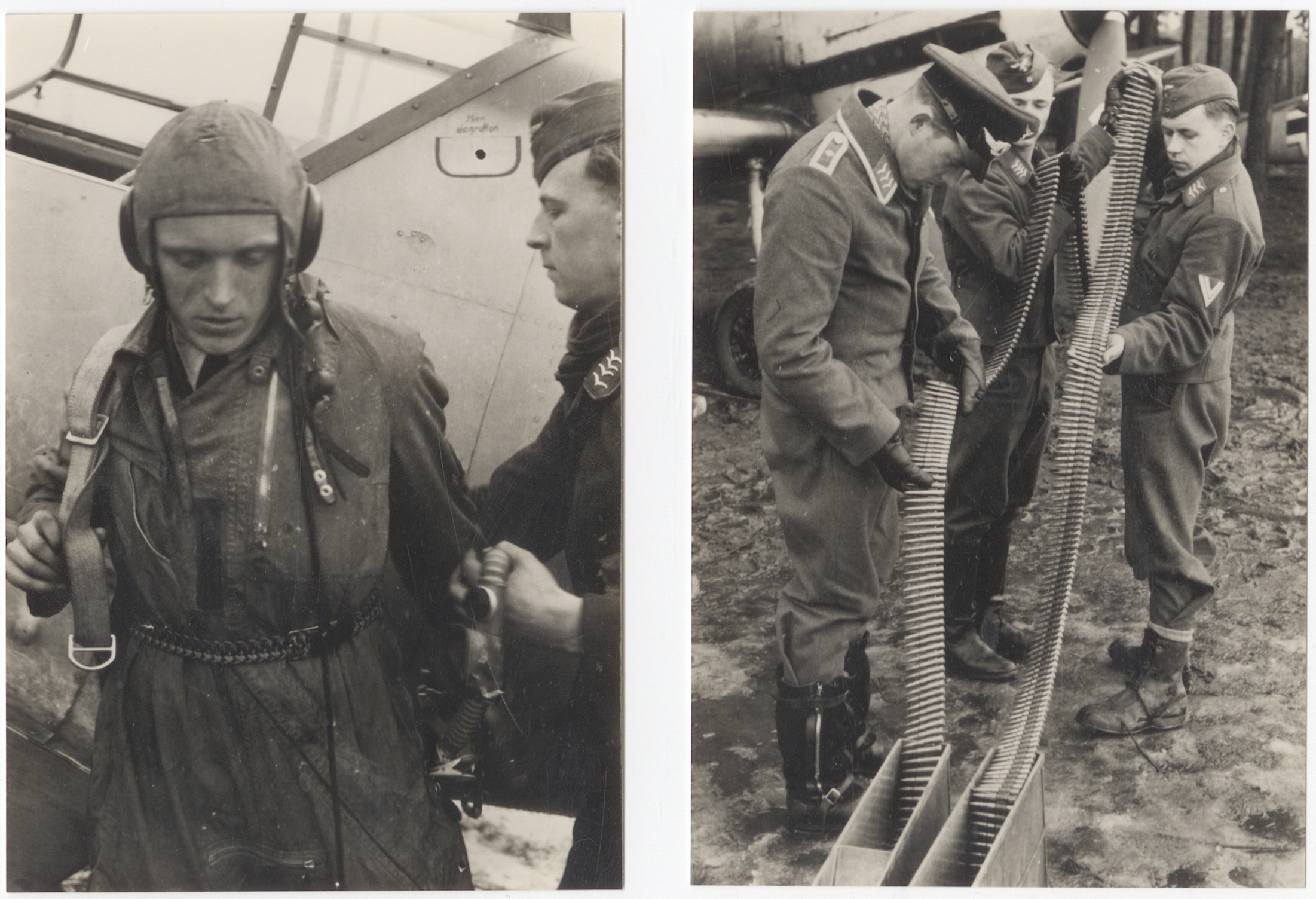Photo collection – German Air Force pilots before heading into battle ...